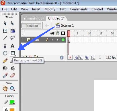 Arya tegar pramudya: Cara membuat animasi mobil bergerak menggunakan Macromedia flash 8