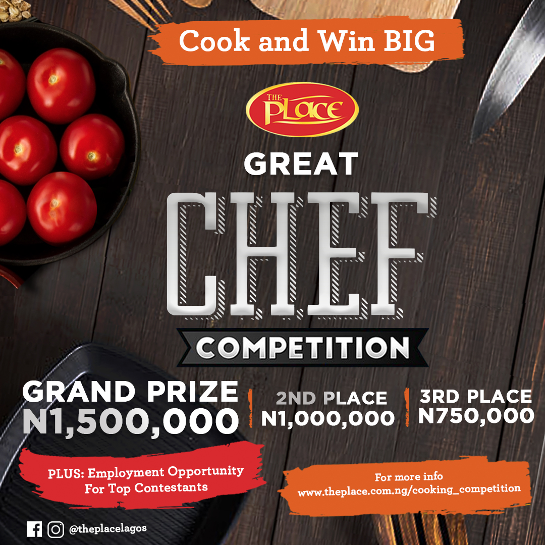 Cook and win millions in The Place's Great Chef Competition