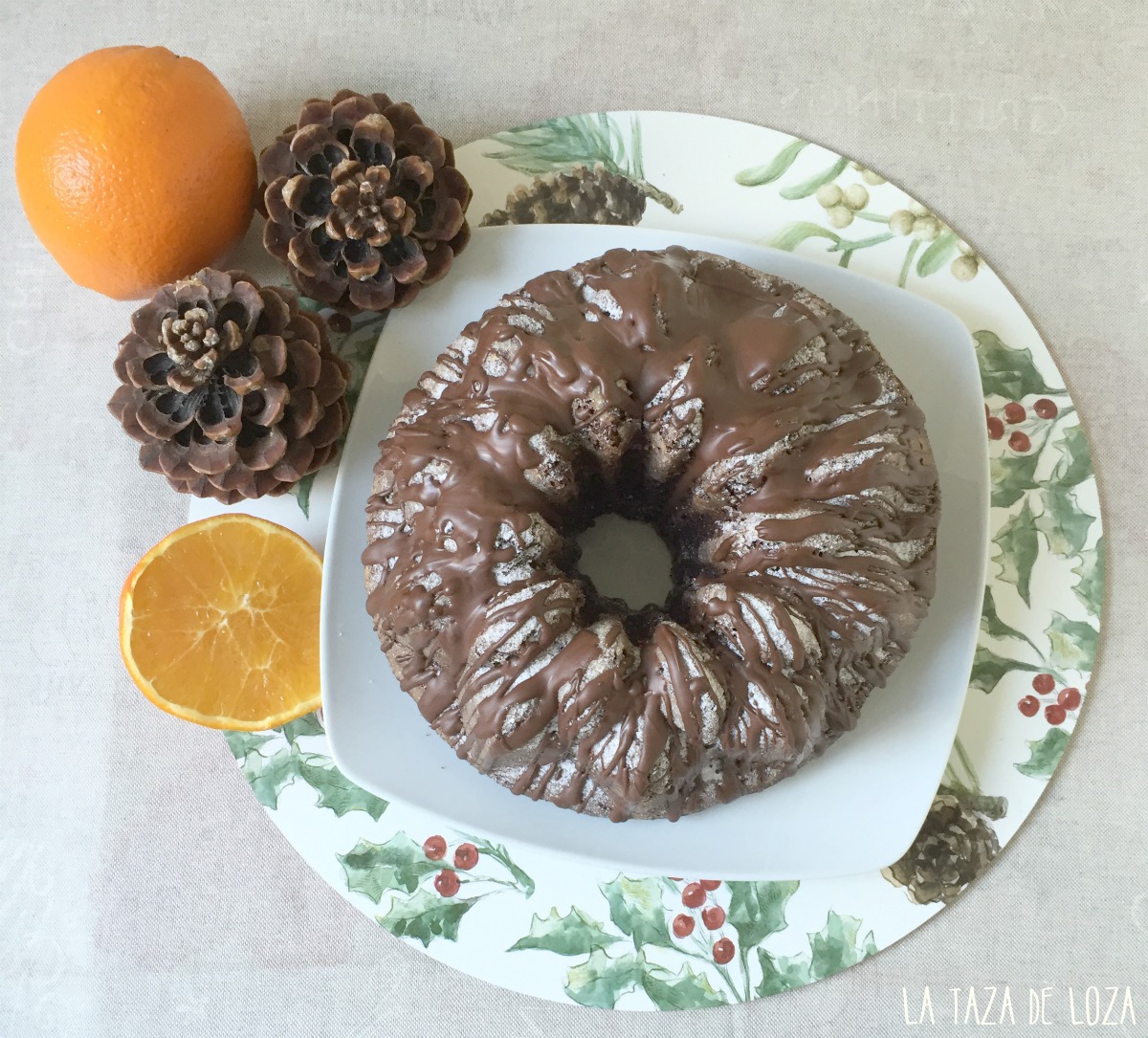 Bundt Cake de Chocolate & Cointreau | La Taza de Loza