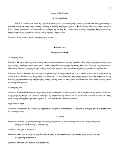 radio broadcasting script tagalog - philippin news collections