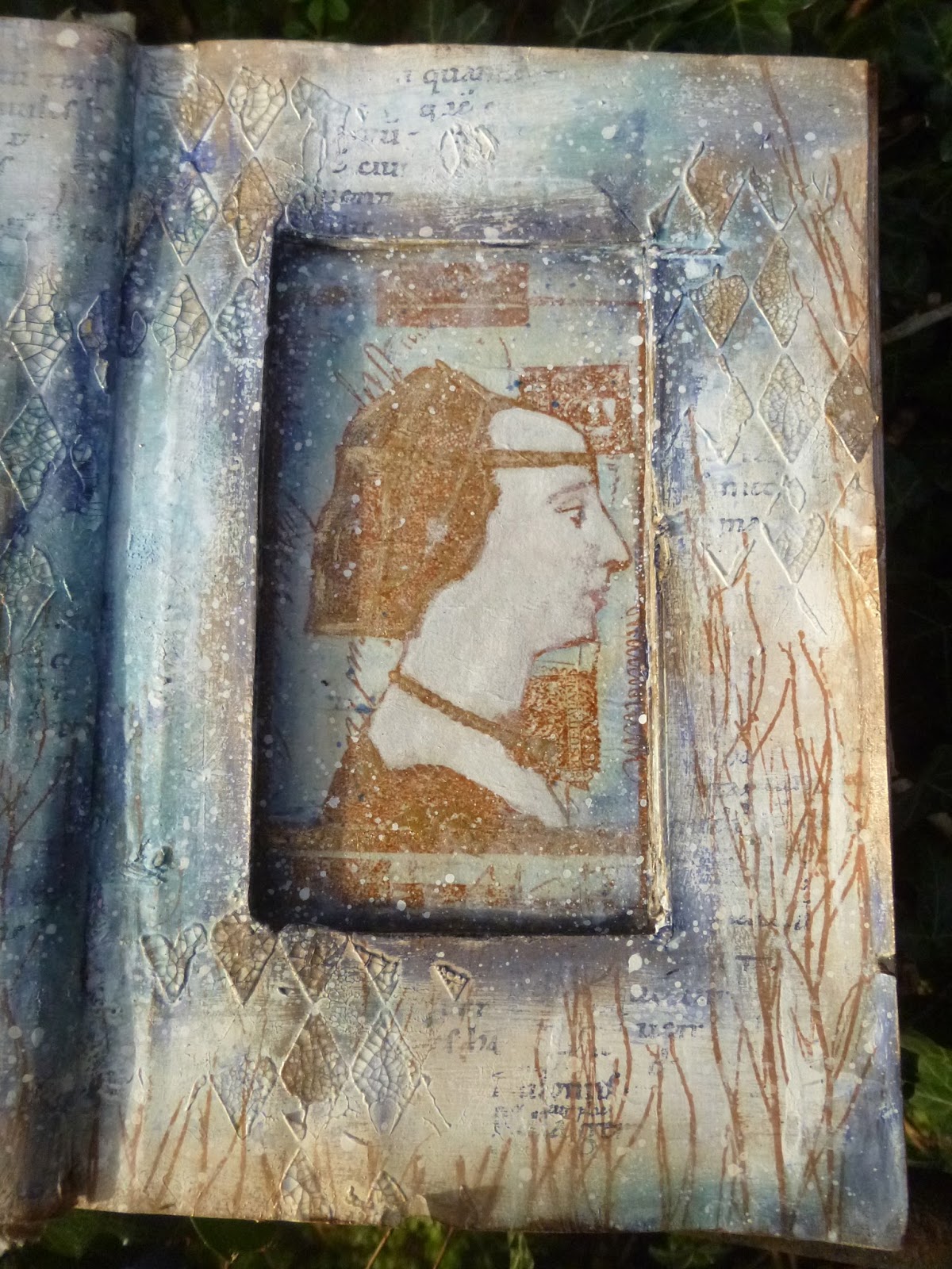 Words and Pictures: Head in a book...