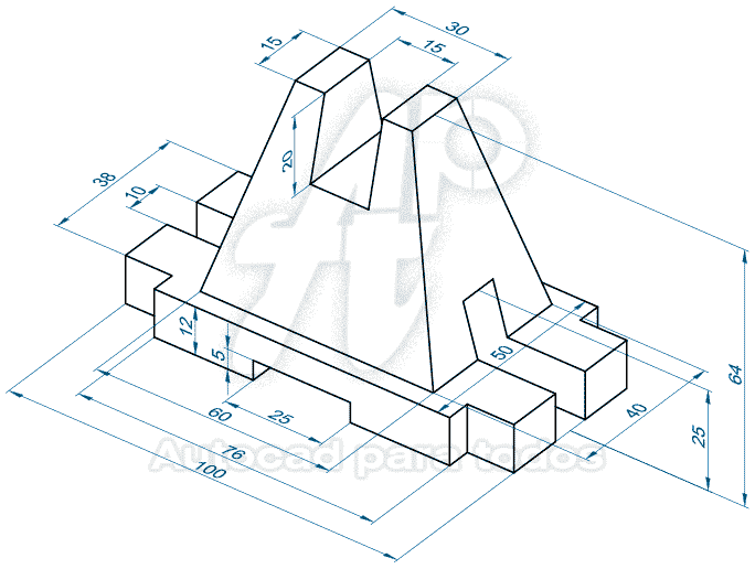EJERCICIO 10, PIEZAS MECÁNICAS 3D