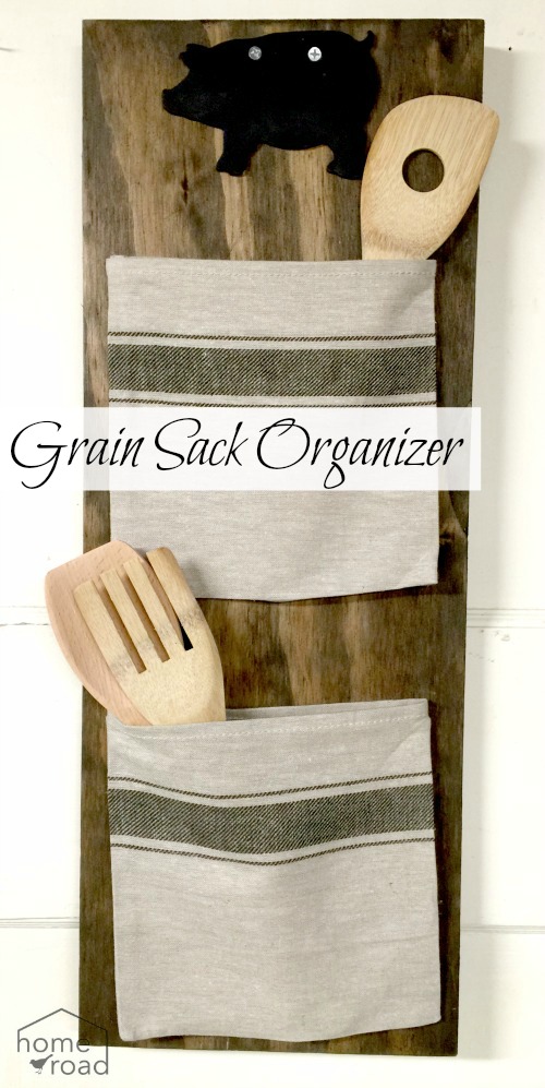 Grain Sack Bag Organizer