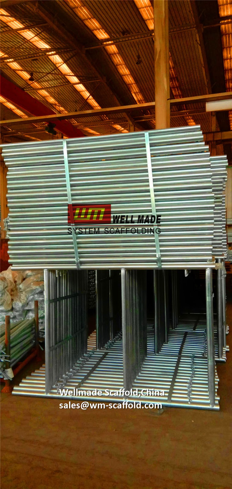 Heavy Duty Scaffold H Frames - Shoring in Construction - Concrete ...