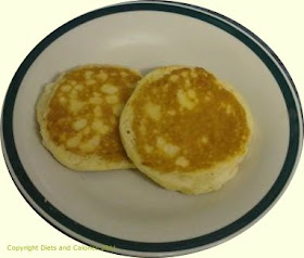 Diets and Calories: Kingsmill Love to Toast 6 Pancakes