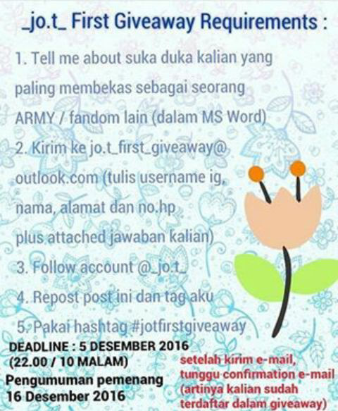 97 Kalimat Contoh Caption Menarik Untuk Menang Giveaway