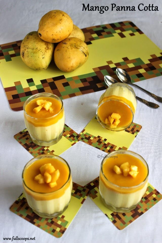 Mango Panna Cotta ~ Full Scoops - A food blog with easy,simple & tasty ...