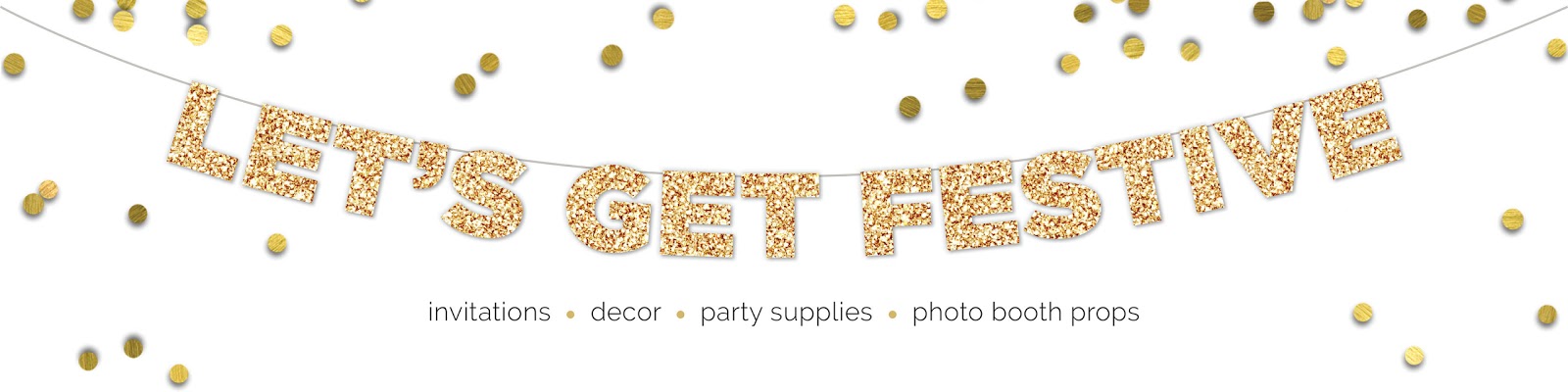 Girl Talk: Etsy Shop { Let's Get Festive }