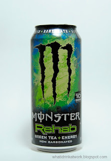 What I Drink At Work: Monster Rehab Green Tea and Energy Review
