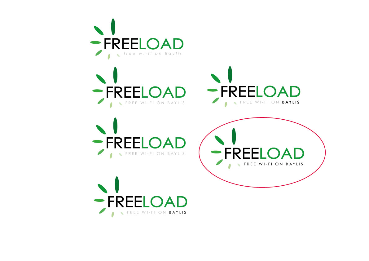 Katelyn's Blogger: Creation of Freeload Logo.
