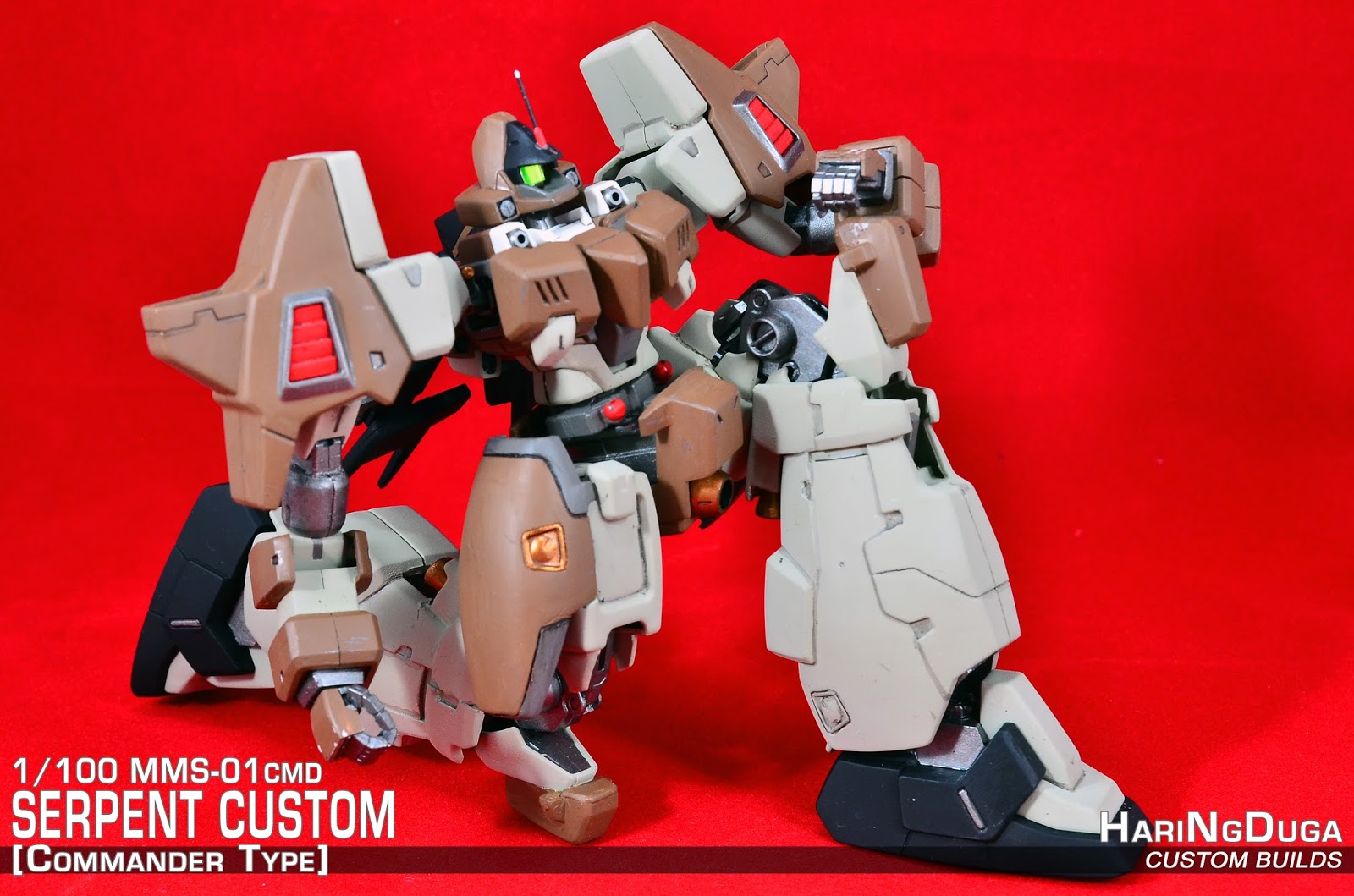 Custom Build:1/100 Serpent Custom [Commander Type] "Master Grade Frame"