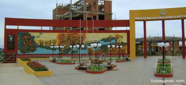 Pando: Destinos turisticos mural de la Universidad Amazónica de Pando