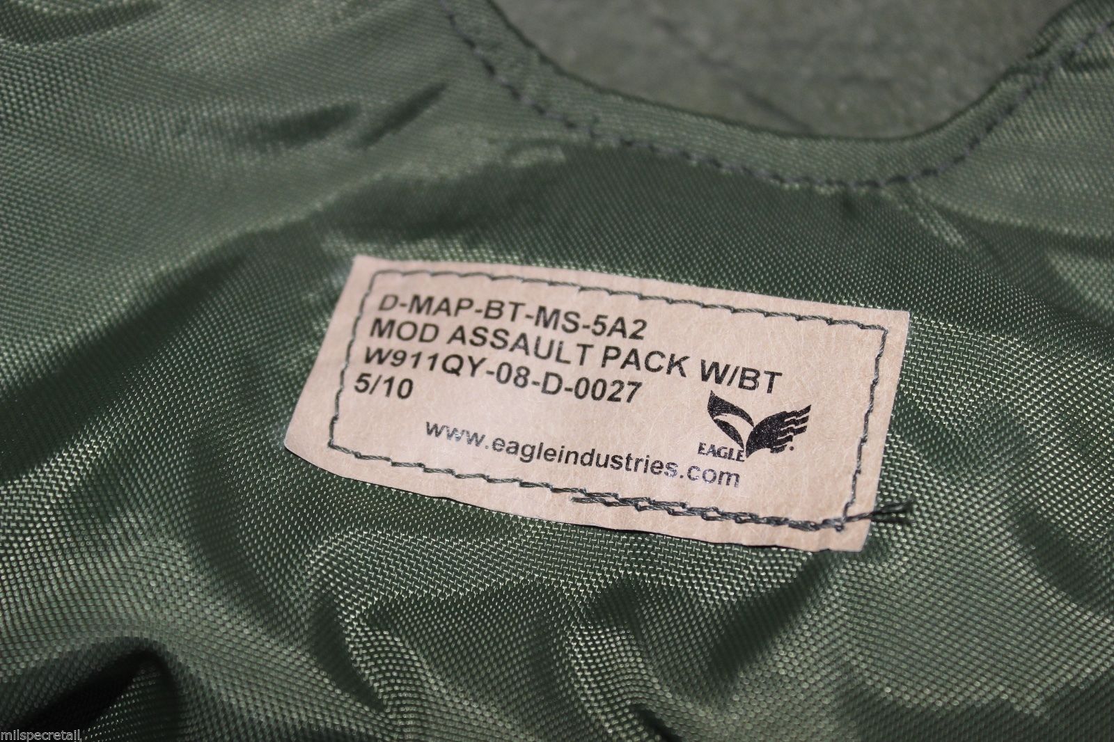 Webbingbabel: Eagle Industries Modular Assault Pack with Beavertail AOR2