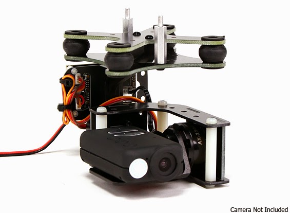 Gimbal Brushless per la Mobius dalla Turnigy | Quadricottero News