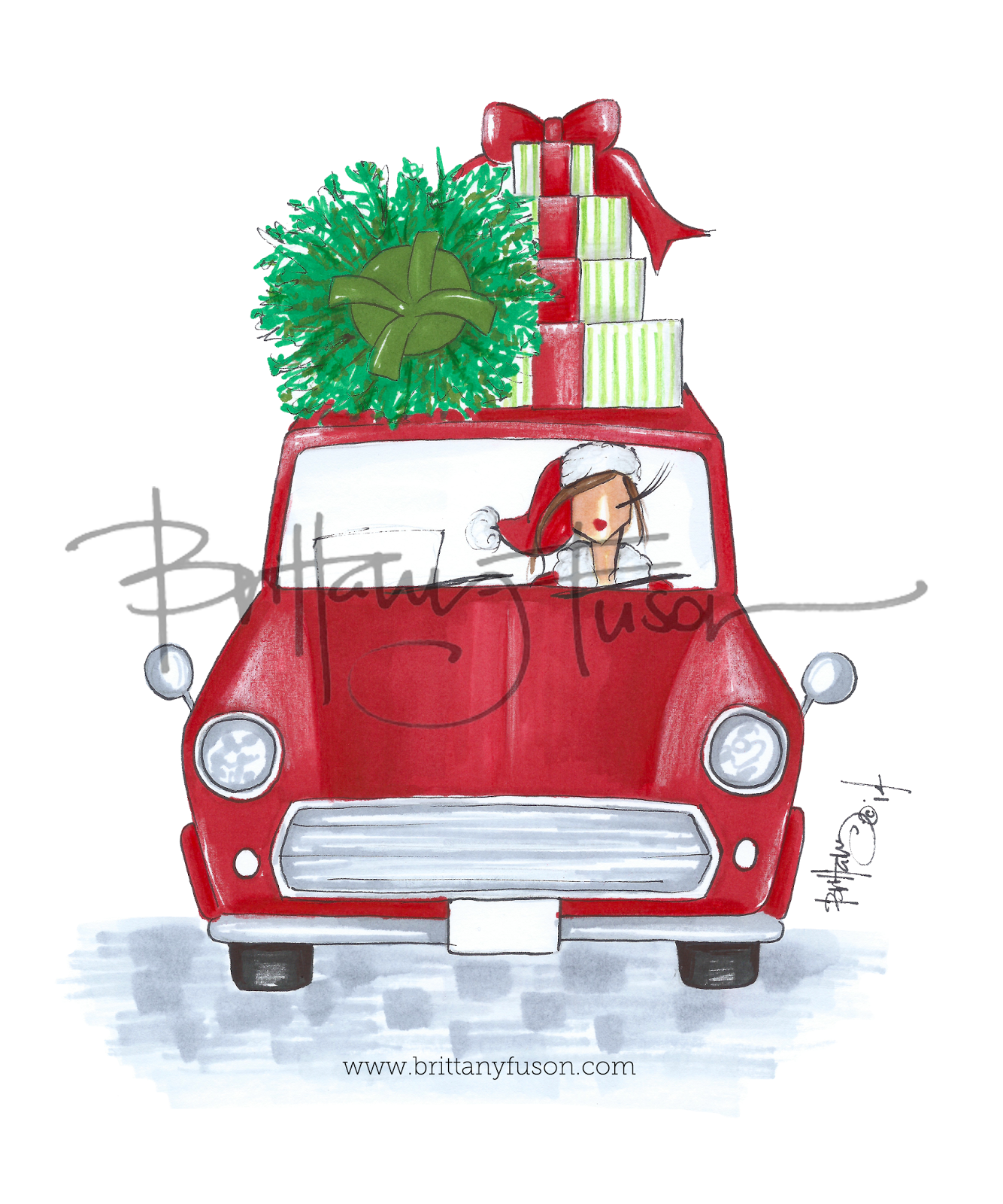 Brittany Fuson: Santa Mobile