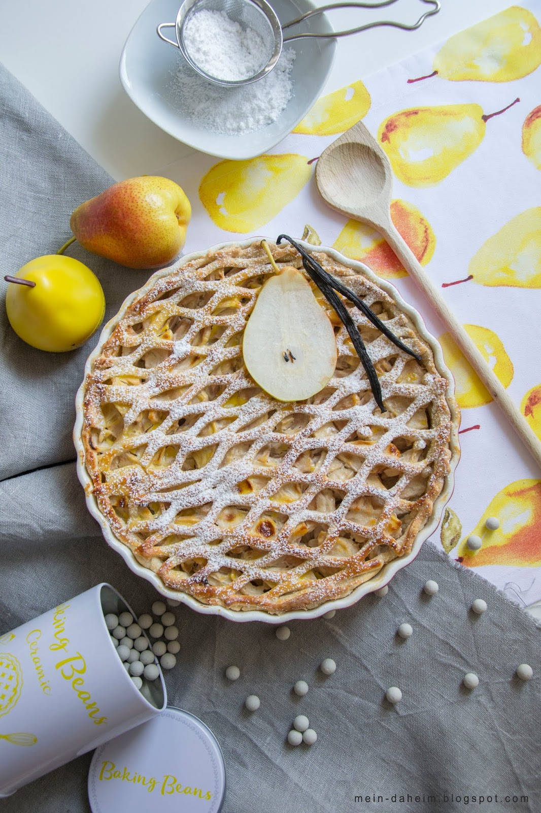 mein-daheim: #YUM | Birnen Apfel Pie - in Kooperation mit Tchibo