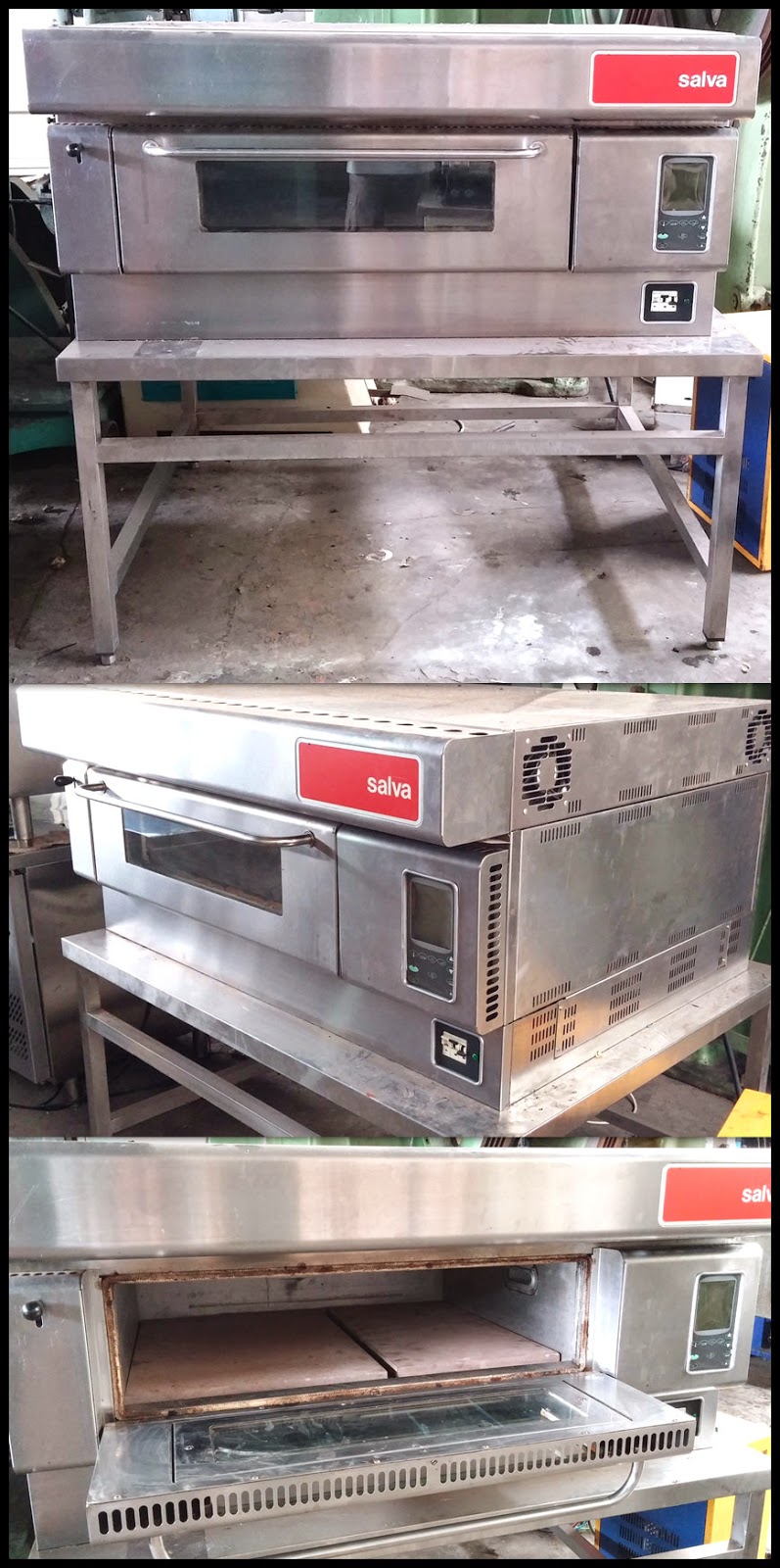 2nd MACHINE: Electric modular oven, EM20, Salva
