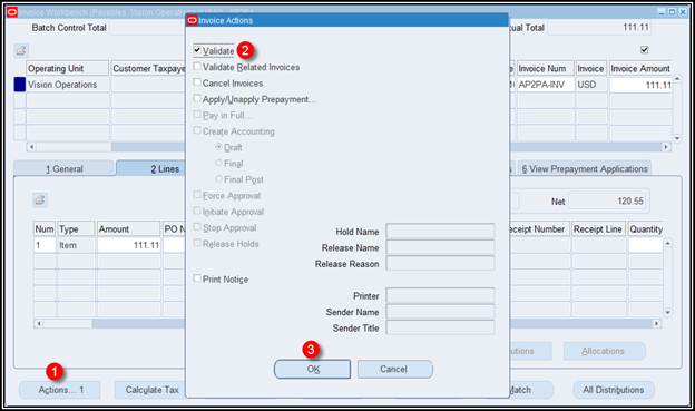 Oracle Applications Oracle Payables To Projects Interface