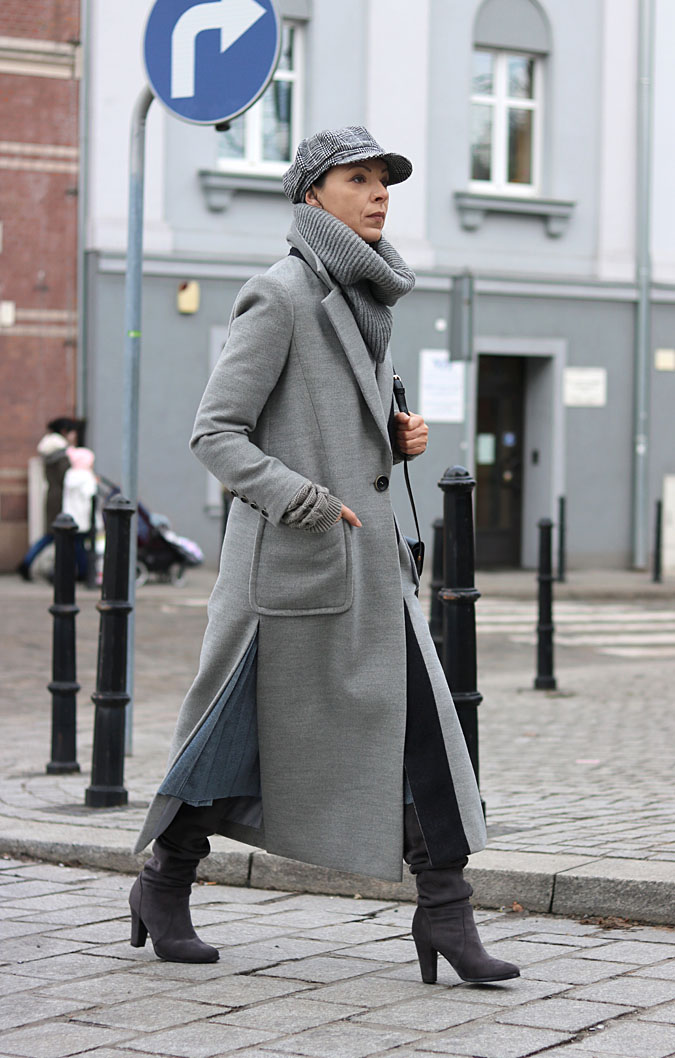 Przytulna szarość - Minimalissmo. Blog modowy