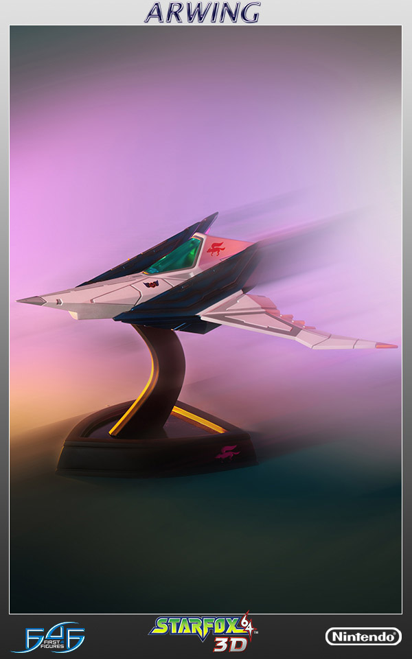 Star Fox 64 3D - Arwing (First 4 Figures)