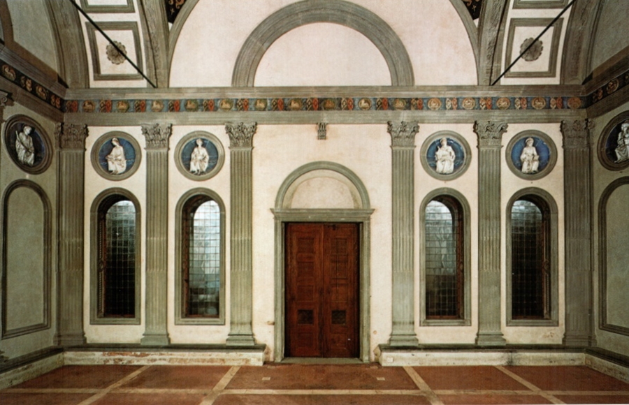 La Cappella Pazzi en Santa Croce de Florencia