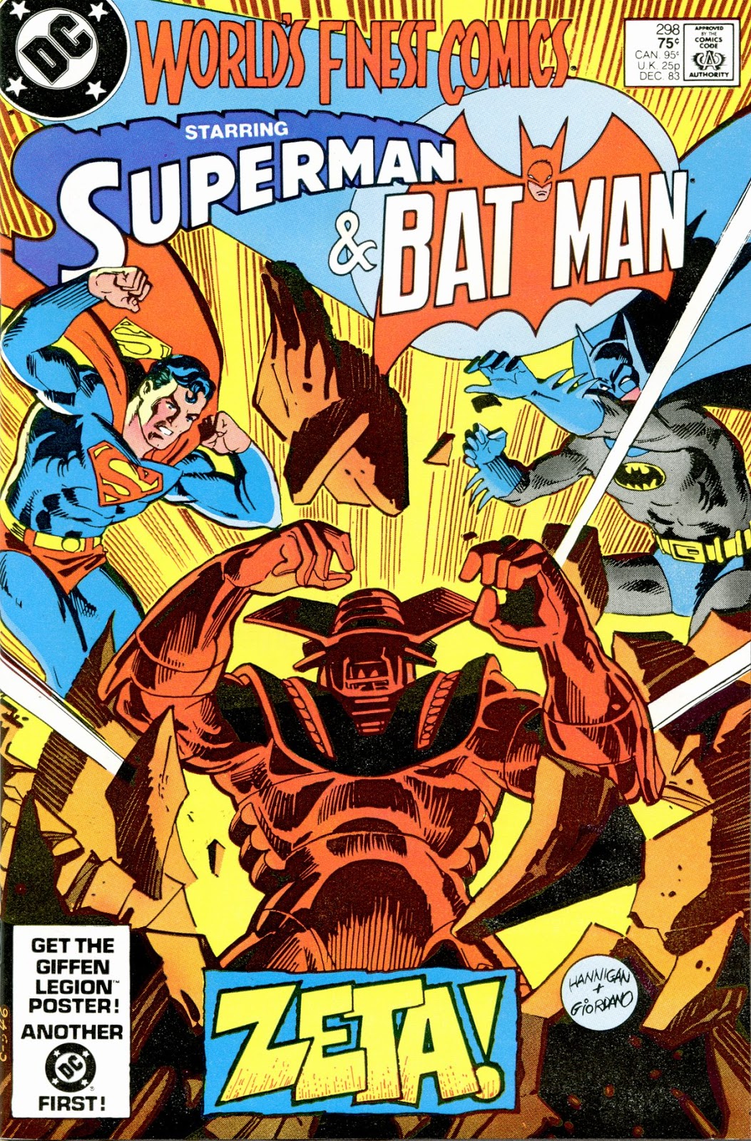 The World's Finest Blog: World's Finest # 298, December, 1983