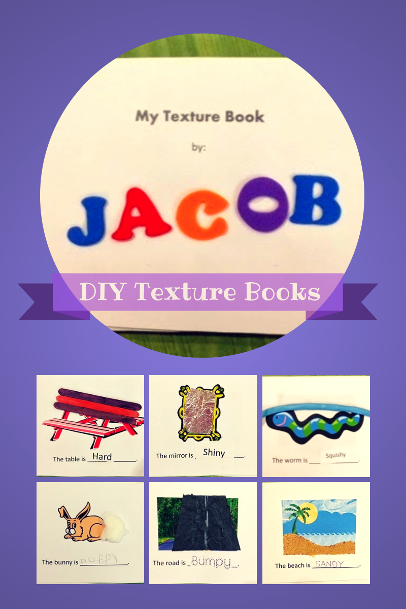 DIY Texture Books (FREE) - Breezy Special Ed