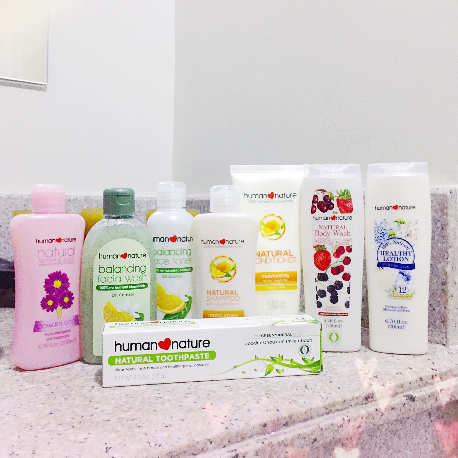 Challenge accepted: Human Nature's Sweep Challenge | i am krissy