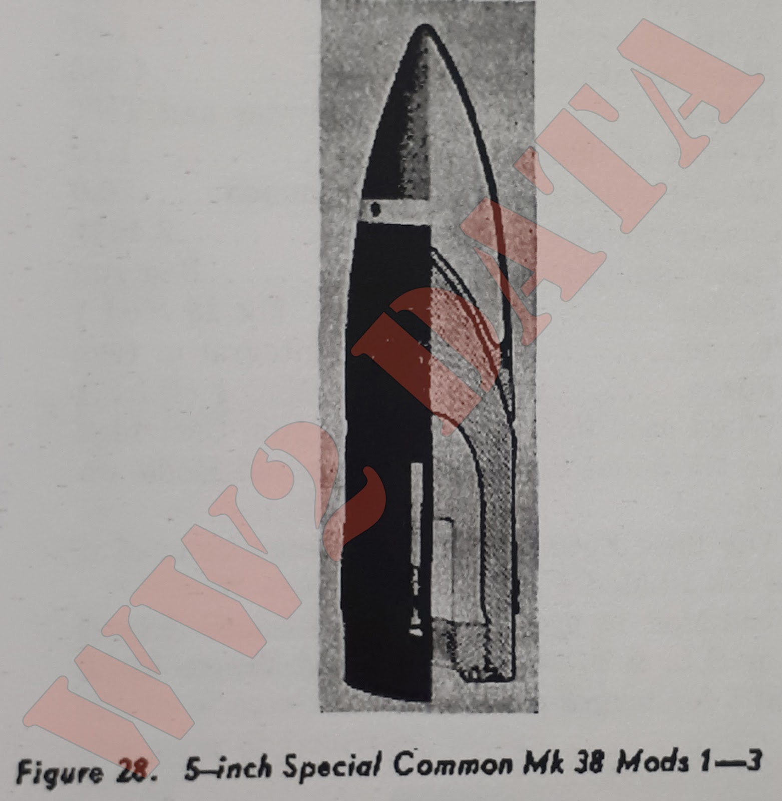 WW2 Equipment Data: American Projectiles and Explosives - 5-inch ...