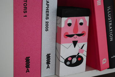 Matt Bray Illustration: Ingela P Arrhenius' Wood Block Figures