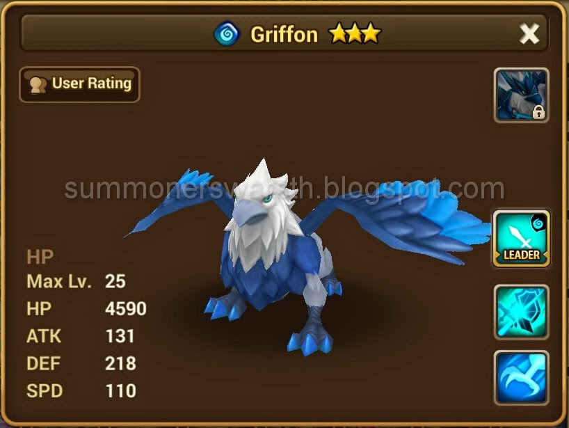 Griffon (Water) | Summoners War