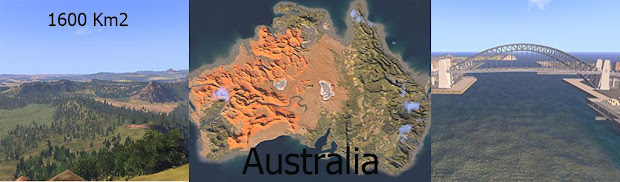 1600 km2 の Arma 3 用 オーストラリア マップ アドオンが v2.00 に | 弱者の日記^^ - Arma 3 MODとアドオン紹介
