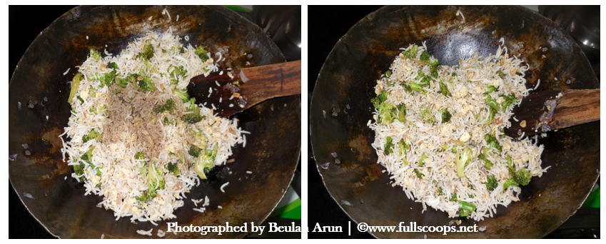 Broccoli Fried Rice | Broccoli Egg Fried Rice ~ Full Scoops - A food ...