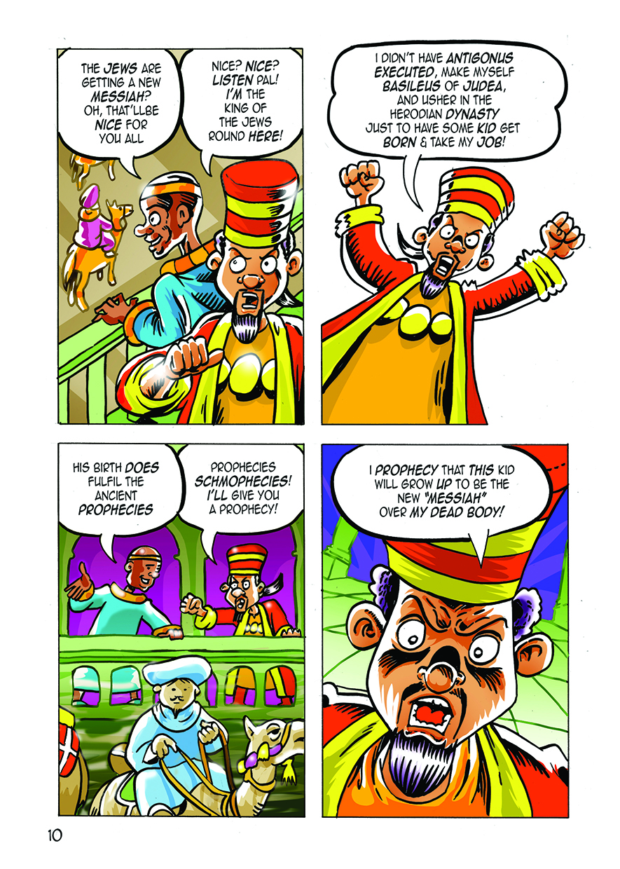 Kev F comic art: The Nativity Comic by Kev F Sutherland