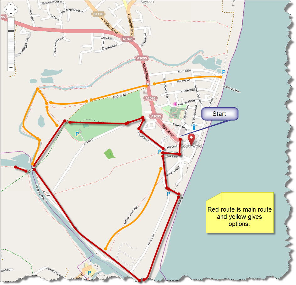 Not Necessarily Interesting Travels: Walkie 2 - A nom-stop tour around ...