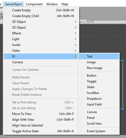Tutorial Unity Cara Menambahkan Komponen Ui User Interface Unity