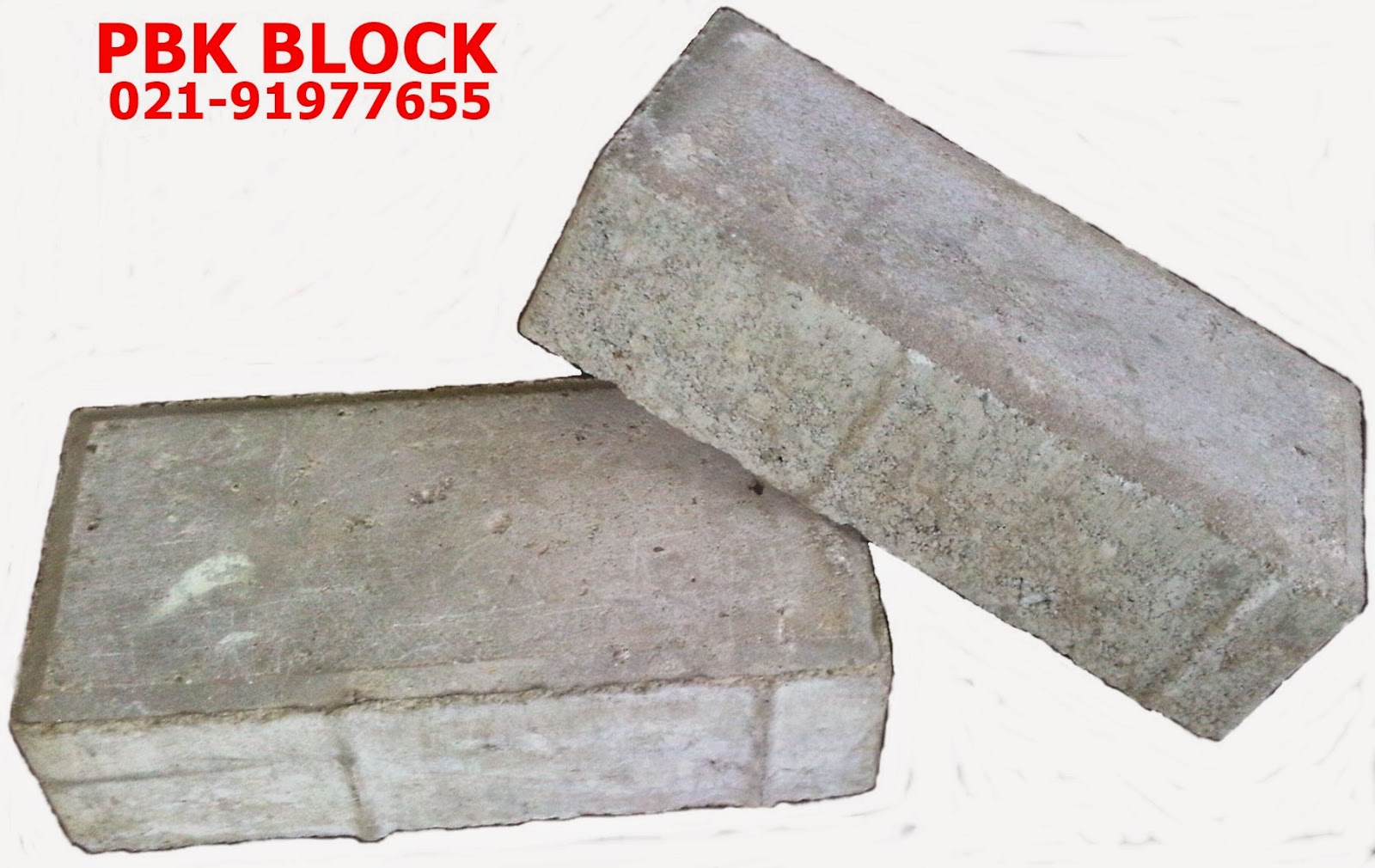 Conblock Model Bata Tebal 6 cm