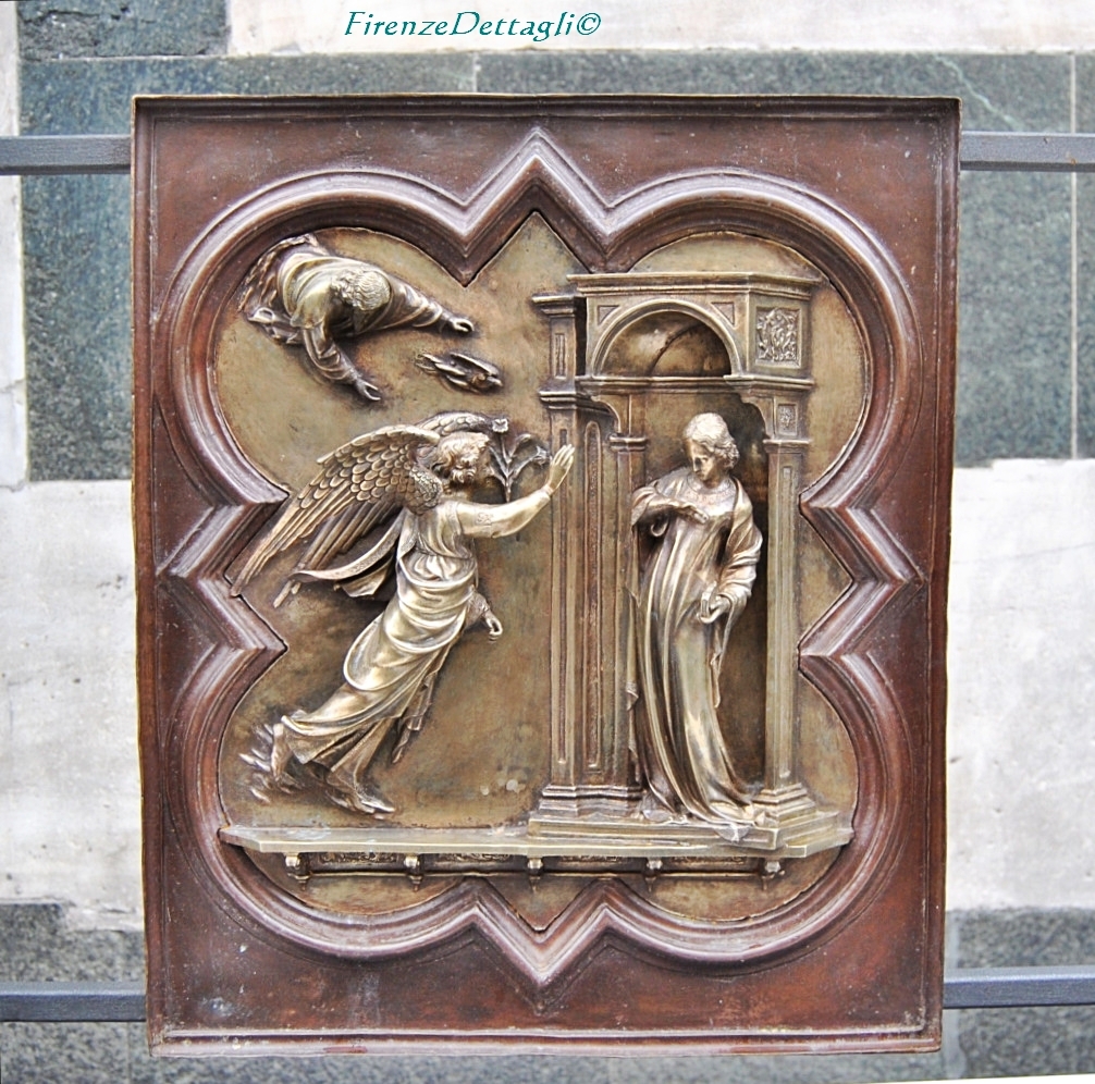 Firenze_Nei_Dettagli: La formella della Porta Nord