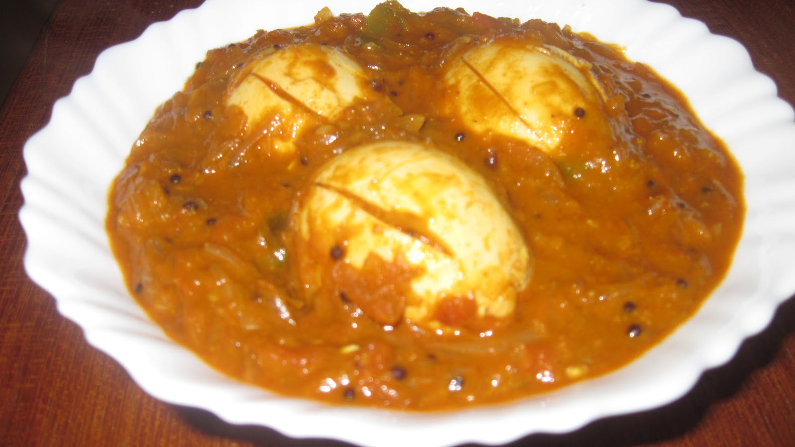 kottayam ruchi: Mutta curry ( Egg roast)