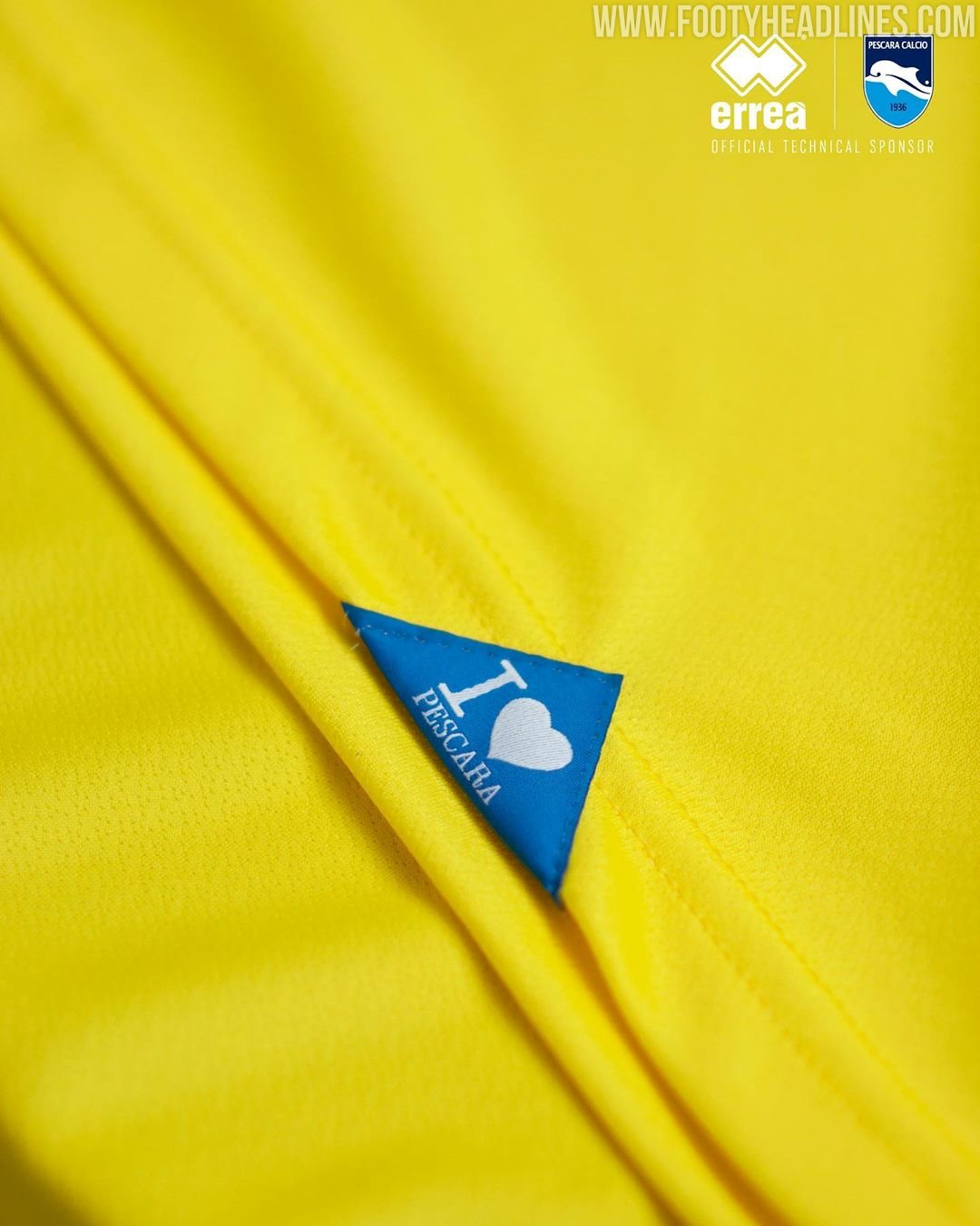 Pescara Calcio 19-20 Home, Away & Third Kits Revealed - Footy Headlines