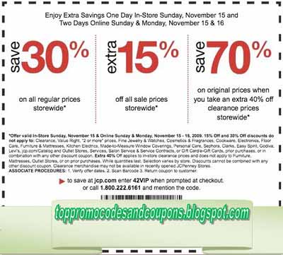 Free Promo Codes and Coupons 2023: JcPenney Coupons