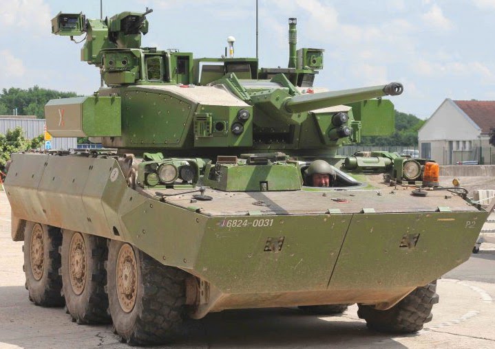 WARFARE TECHNOLOGY: Nexter T40 Two Men Turret with CTA 40 Gun