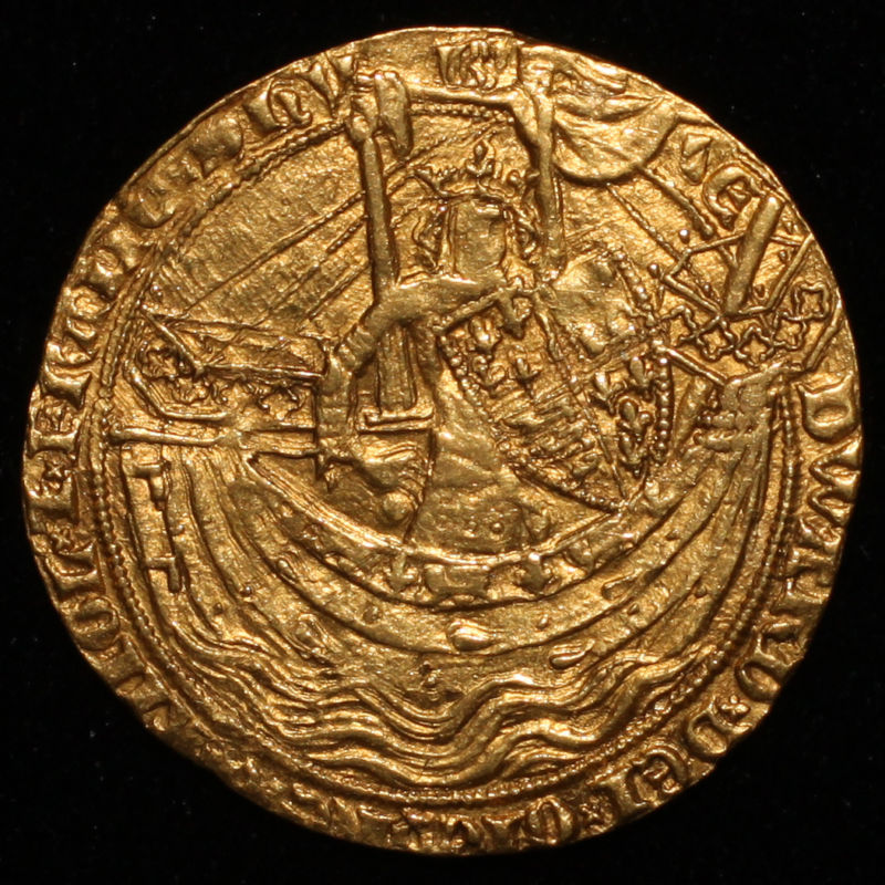 England King Edward III - Hammered Gold Noble|World Banknotes & Coins ...