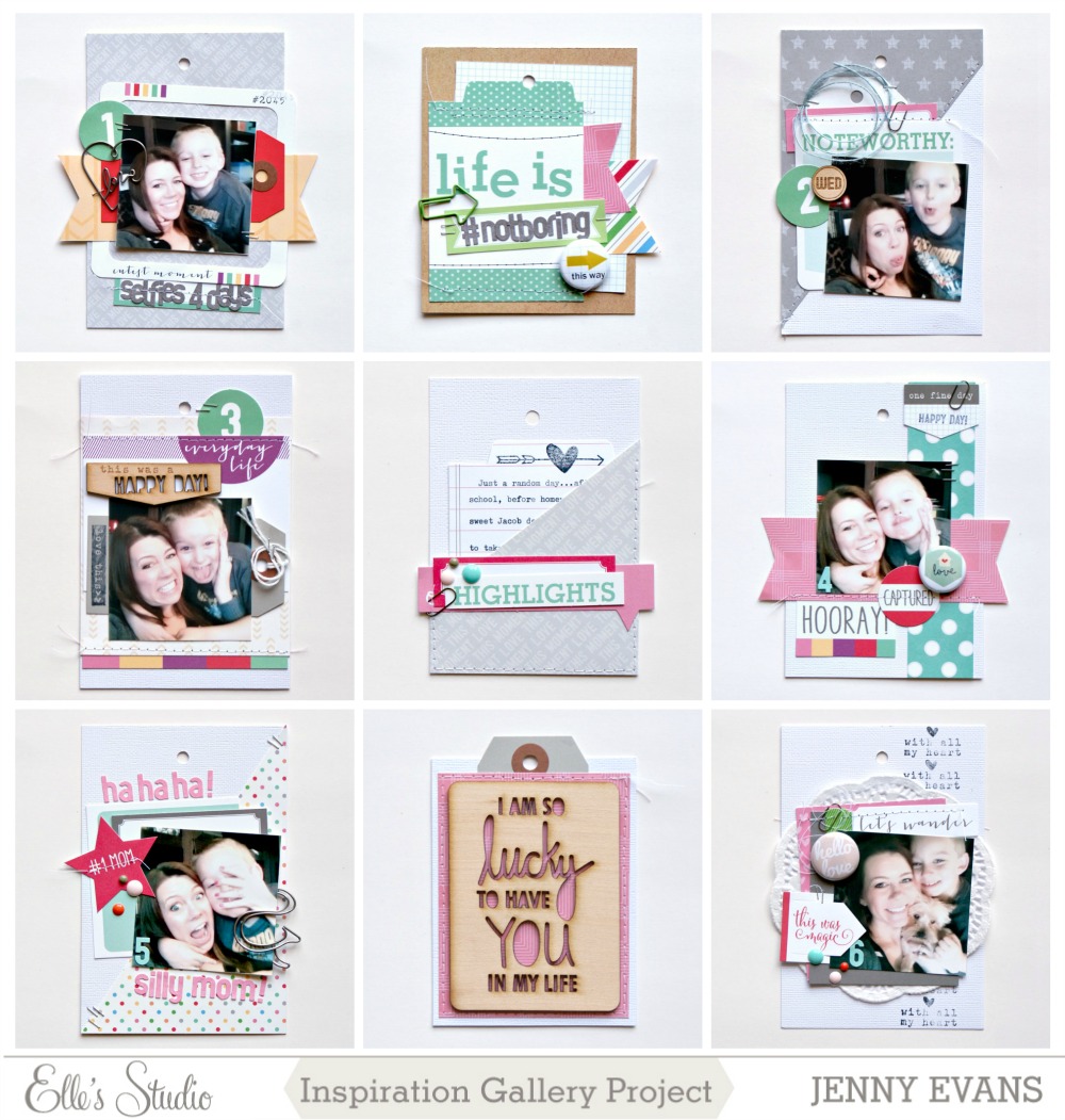 Jenny Evans: Elle's Studio | April Inspiration Gallery and Kit