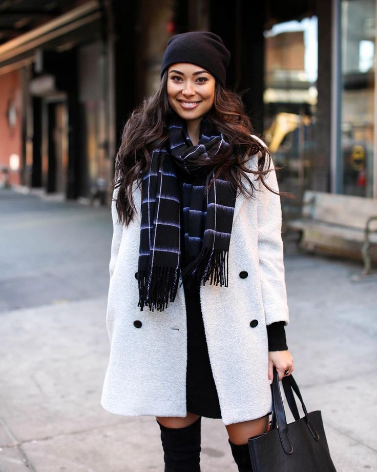 Outfits con Bufanda para esta temporada de Invierno.