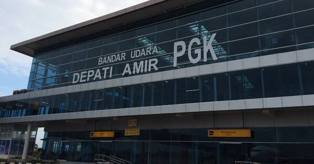 Terminal Baru Bandara Depati Amir Pangkal Pinang