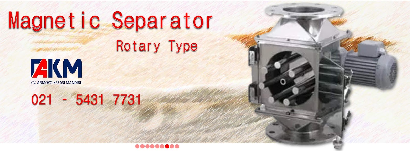 Spesialis magnet separator Indonesia