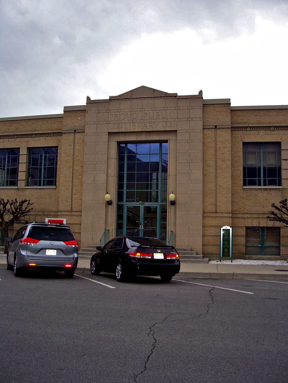 Utah's Present History: The Old Provo Library