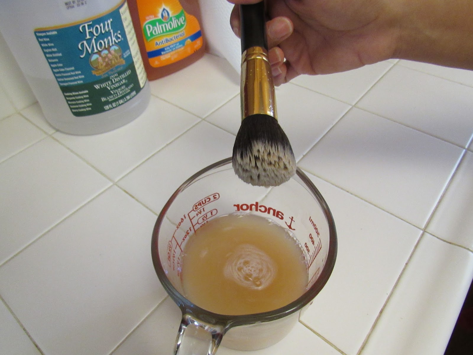 How I Clean My Makeup Brushes Writing Mother Fashionista