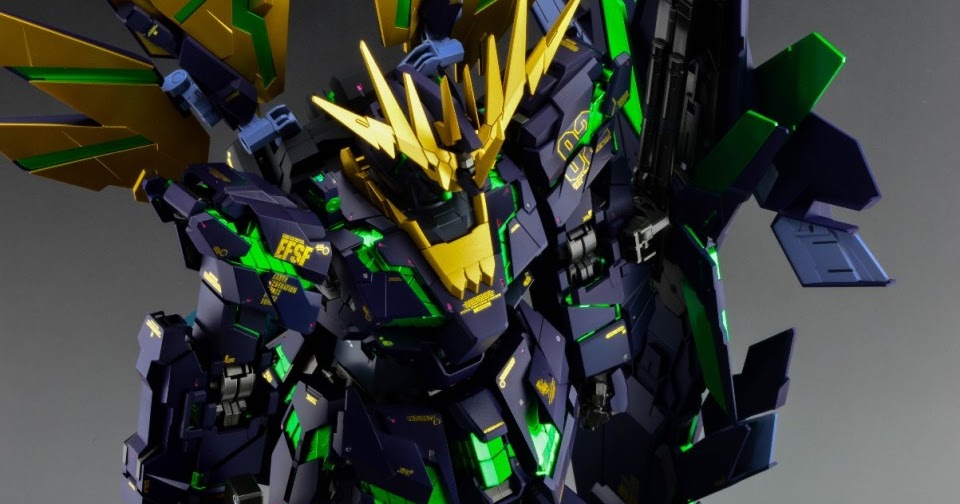 Painted Build: PG 1/60 Banshee Norn [Final Battle Colors] - Gundam Kits ...